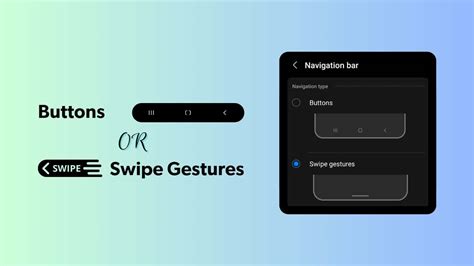 Change From 3 Button Navigation To Swipe Gestures On Samsung Galaxy