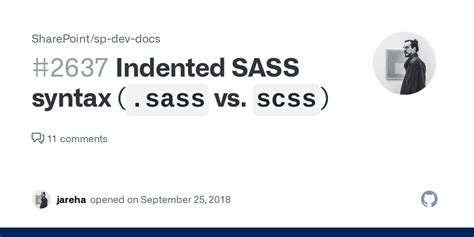 Indented Sass Syntax Sass Vs Scss Issue Sharepoint Sp