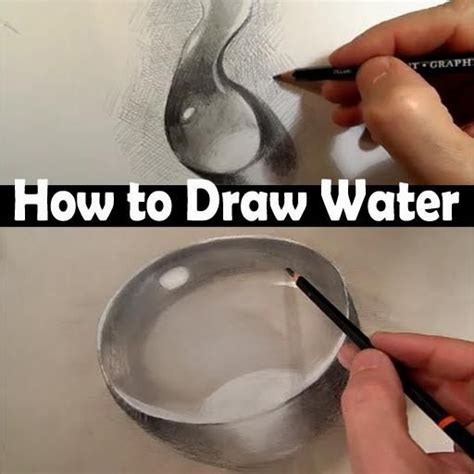 How To Draw Water Tutorial Quick Easy Step By Step Can Learn How