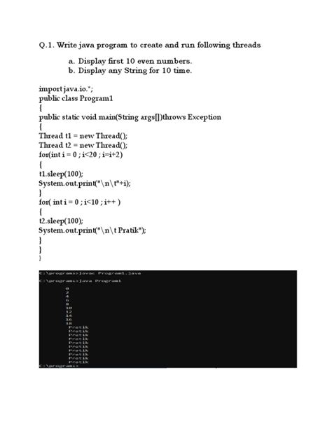 thread lab assignment download free pdf concurrency computer science computer engineering