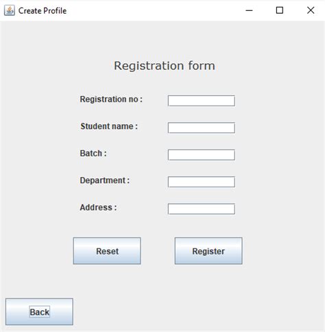 Github Shruthi Sivagnanam Student Registration Form Student