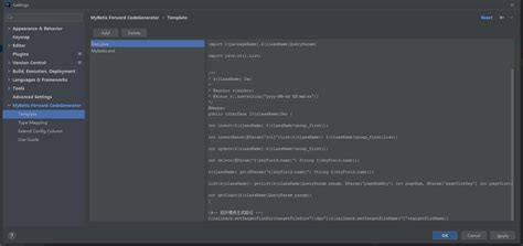 Mybatis Forward Codegenerator Intellij Ides Plugin Marketplace