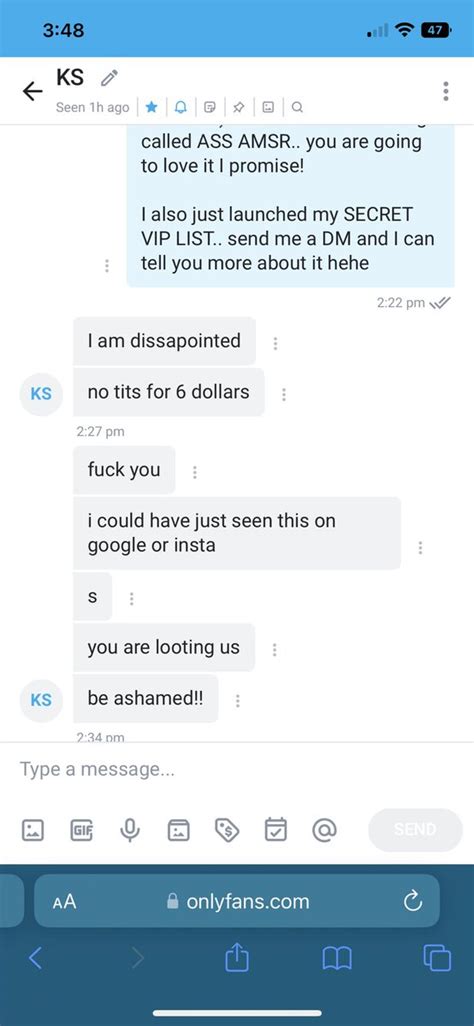 Holly Wolf On Twitter Men On Onlyfans Dont Be This Asshole