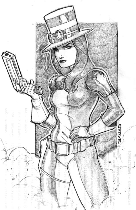 Moerser Girl By Sajad Shah 01 In Patrick Rennwanzs Moerser Girl Comic Art Gallery Room