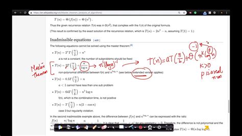 inadmissible cases and shortcuts solving recurrences data structure and algorithm gate