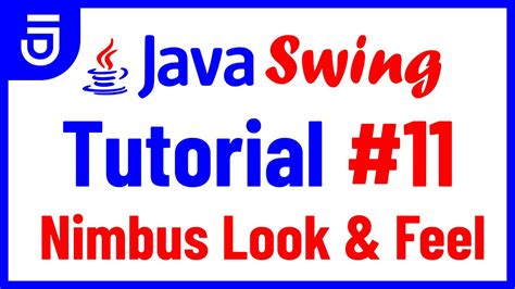 nimbus look and feel java swing tutorial for beginners youtube