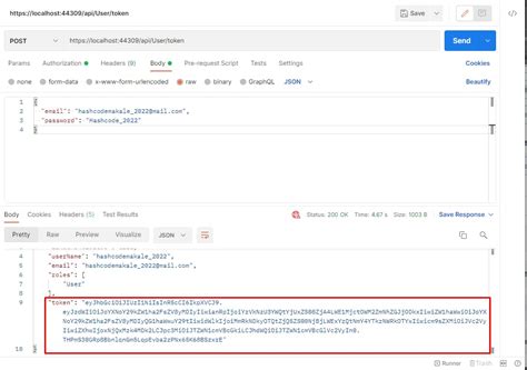 step by step guide for jwt token based authentication
