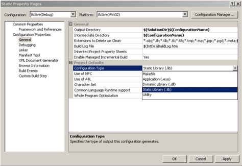 microsoft visual c static and dynamic libraries codeproject
