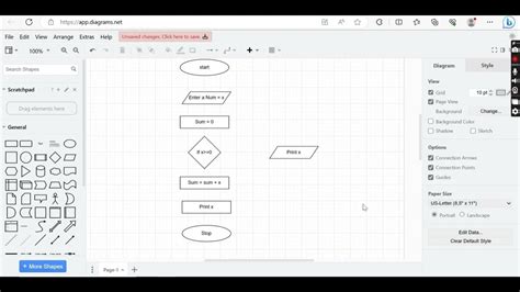 Flow Chart That Calculate The Sum Of Running Sum Flowchart Pseudocode Alx Youtube