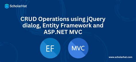 Crud Operations Using Jquery Dialog Entity Framework And Aspnet Mvc
