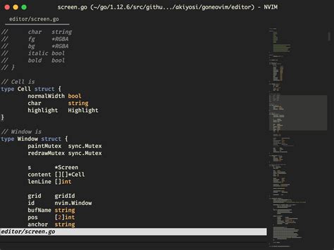 Github Akiyosi Goneovim Neovim Gui Written In Golang Using A Golang