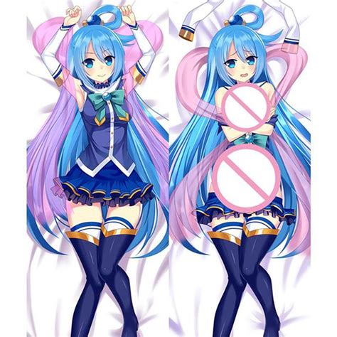 Buy Konosuba Anime Dakimakura Anime Pillowcase Aqua Galgame Character Hugging Body Pillow Case