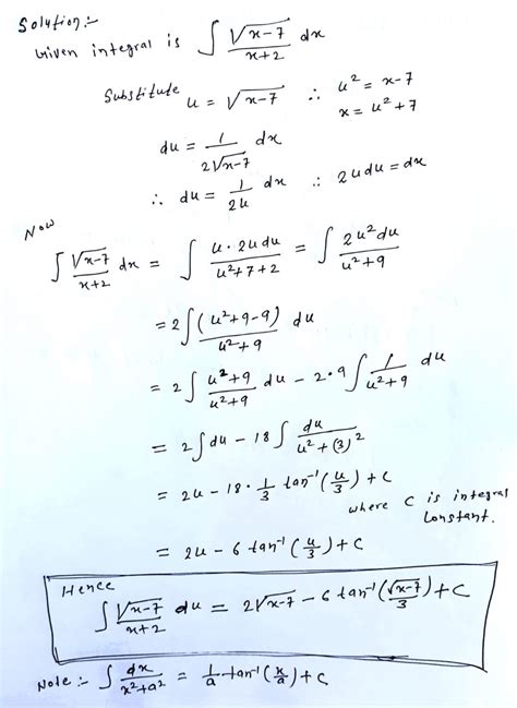 [solved] use the specified substitution to find or evaluate the integral course hero