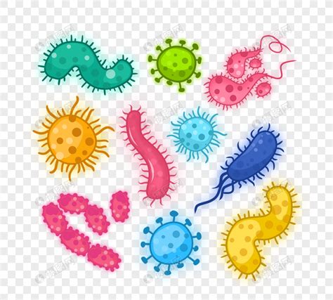 细菌病毒微生物冠状病毒感染图像元素素材下载 正版素材401839902 摄图网