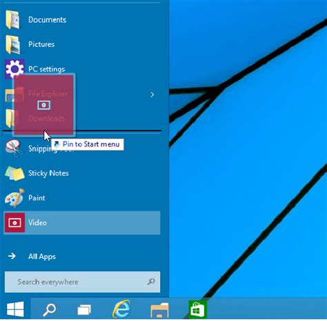 Menambah Atau Mengurangi Isi Start Menu Windows 10 ITPOIN