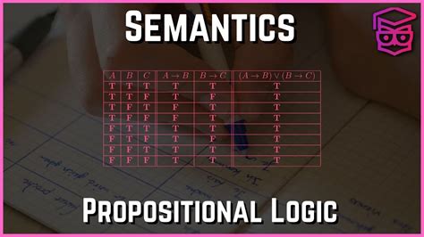 semantics propositional logic youtube
