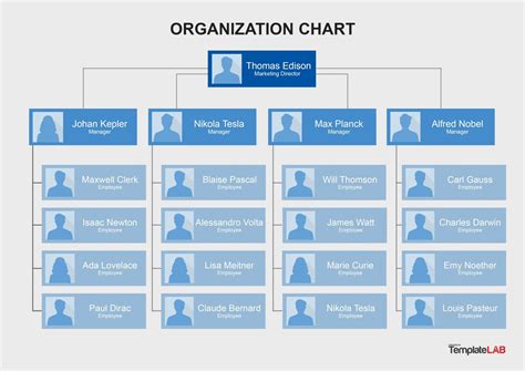 41 Organizational Chart Templates Word Excel PowerPoint PSD
