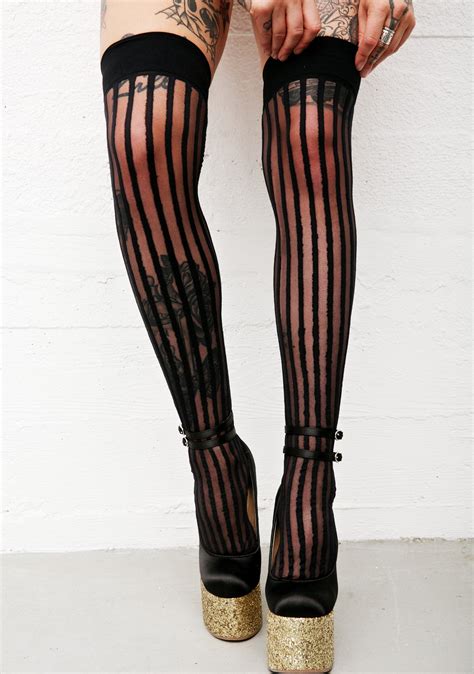 Unwritten Thigh Highs Dolls Kill