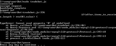 javascript node js script not connecting to mysql database stack overflow