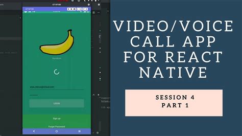 How To React Native Building Video Voice Call App Part I Login