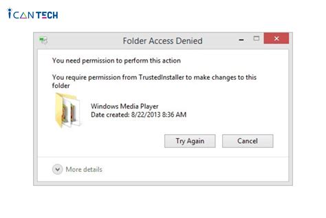Access Denied là gì Hướng dẫn cách khắc phục lỗi access is denied đơn giản