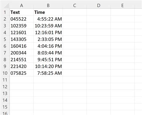 Como Converter Texto Em Hora No Excel Exemplos Estatologia