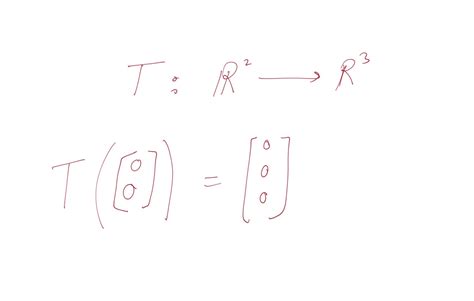 solution linear algebra linear transformation matrix transformation kernel of transformation