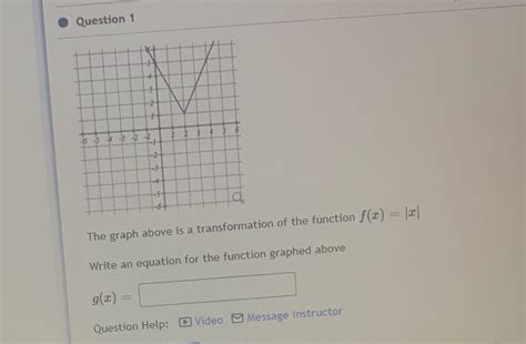 [solved] question 1 3 3 1 the graph above is a transformation of the 406