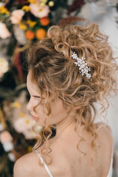 How To Style Wedding Hair Accessories With Curly Hair Debbie Carlisle Top Hair Care Tips For