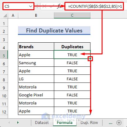 How To Find Duplicate Values In Excel Using Formula 9 Methods