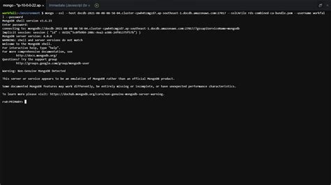 How To Set Up A Document Database With Amazon DocumentDB With MongoDB