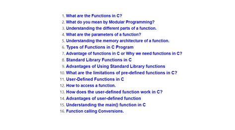 Functions In C Language With Examples Dot Net Tutorials