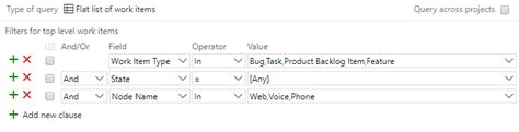 query by area or iteration path in azure boards and azure devops azure boards microsoft docs