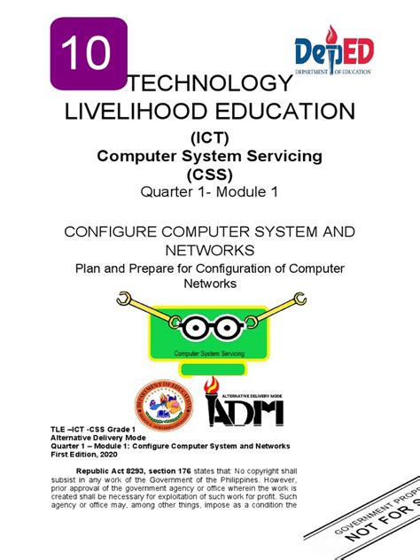 tle10 css q1 mod1 configuring computer system and networks version3 pdf occupational safety