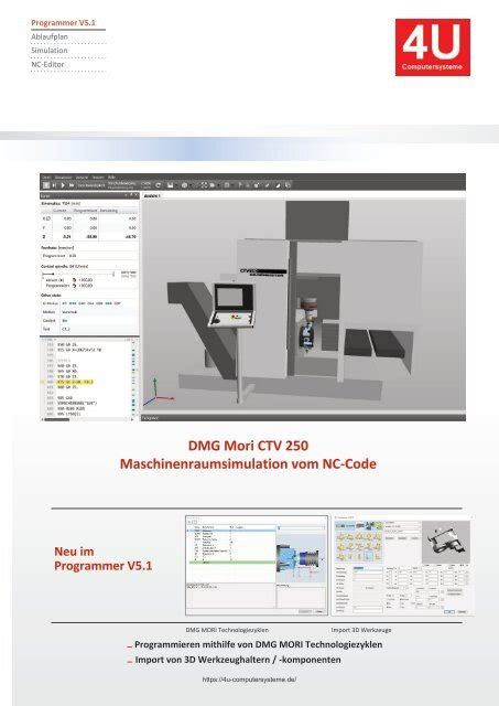 dmg mori ctv 250 cad cam programmer v5 dmg programmer programmieren