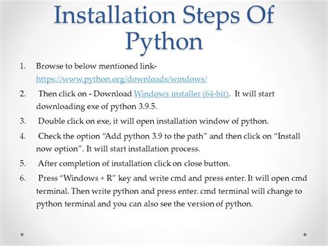 Introduction To Python Fundamentals Of Python Environment Setup