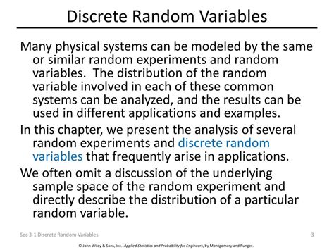 PPT Discrete Random Variables And Probability Distributions