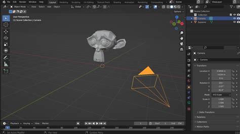 Blender Camera Track Object To