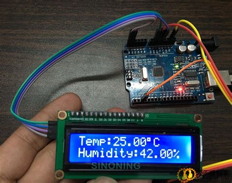 mixly米思齐arduino编程 lcd1602 dht11温湿度计的制作方法 开源 创客网