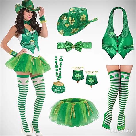 St Patricks Sassy Cowgirl Outfit Idea St Patricks Day Outfit Ideas St Patricks Day Party