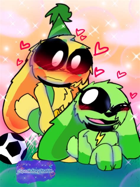 Bunzo X Hoppy Hopscotch Au By Fnafsaskiafoxyy On Deviantart