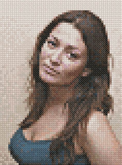 Convert Your Photo To Cross Stitch Pattern Pdf Digital File Etsy