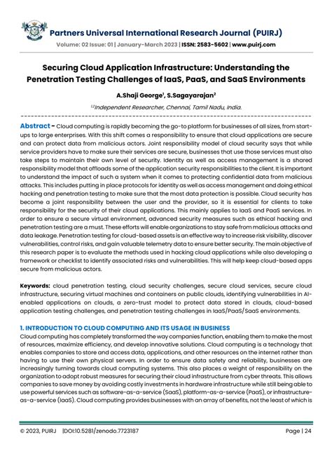 PDF Securing Cloud Application Infrastructure Understanding The