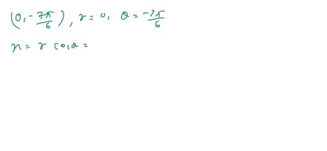 solved plot the point given in polar coordinates and find the corresponding rectangular