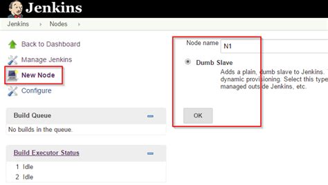 managing nodes and build agents in jenkins