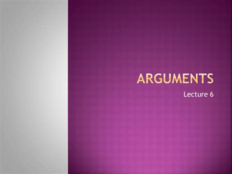lecture 6