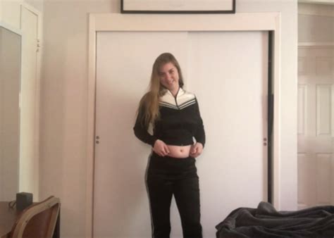 Track Suit Ba Aftermath Belly Play Video Clips Weight Gain Feederfeedee Curvage