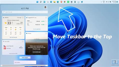 How To Move The Windows 11 Taskbar To The Top Of Your Screen Mobile