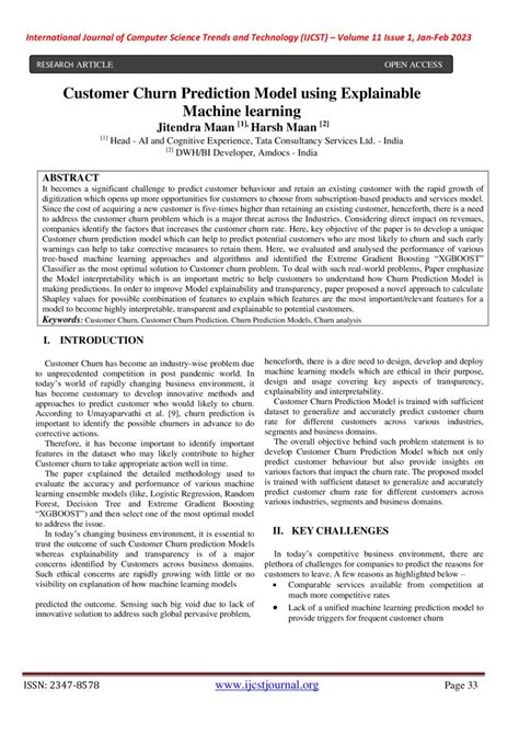 customer churn prediction model using explainable machine learning deepai