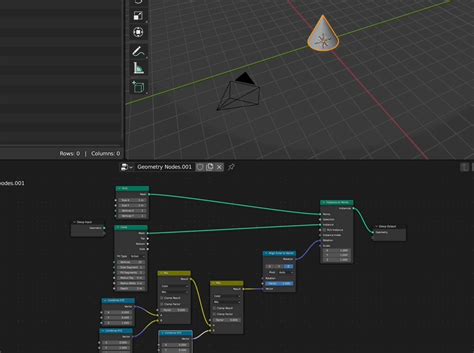 Changing Rotation Angle Using Align Euler To Vector Node Blender
